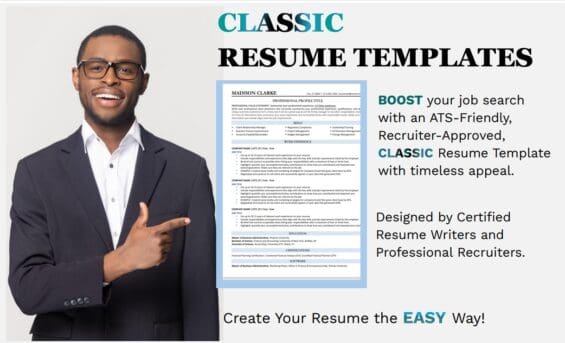 Classic Templates | Classic Resume Templates by Easy Resume Templates