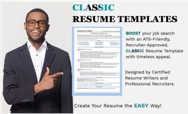 Classic Templates | Classic Resume Templates by Easy Resume Templates